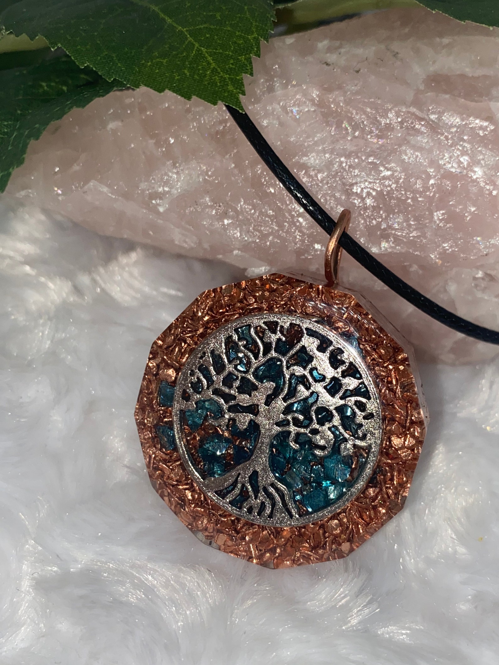 Healing pendant Tree of life pendant meditation gift | Etsy