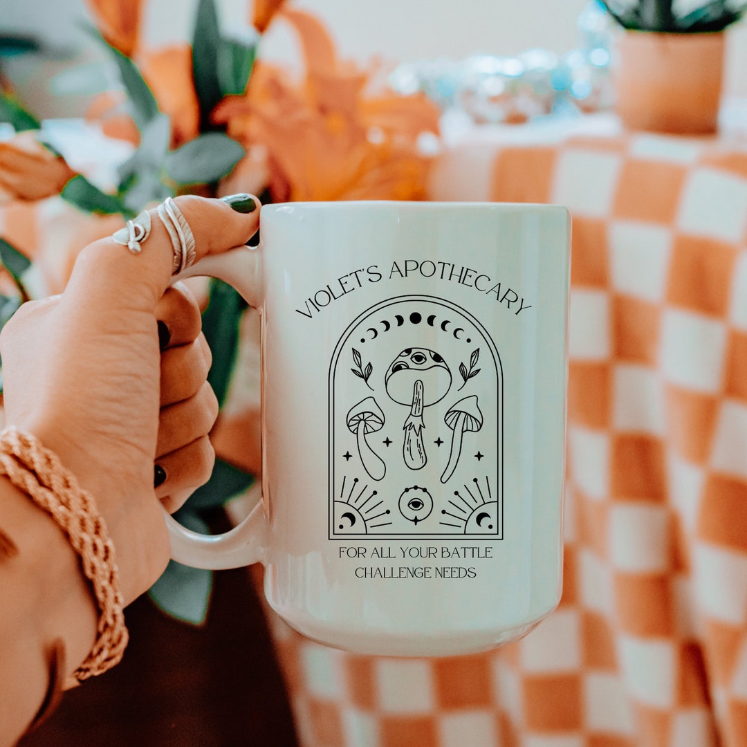 Violet's Apothecary Cup, Battle Challenge Cup, Fourth Wing Inspired Mug ...