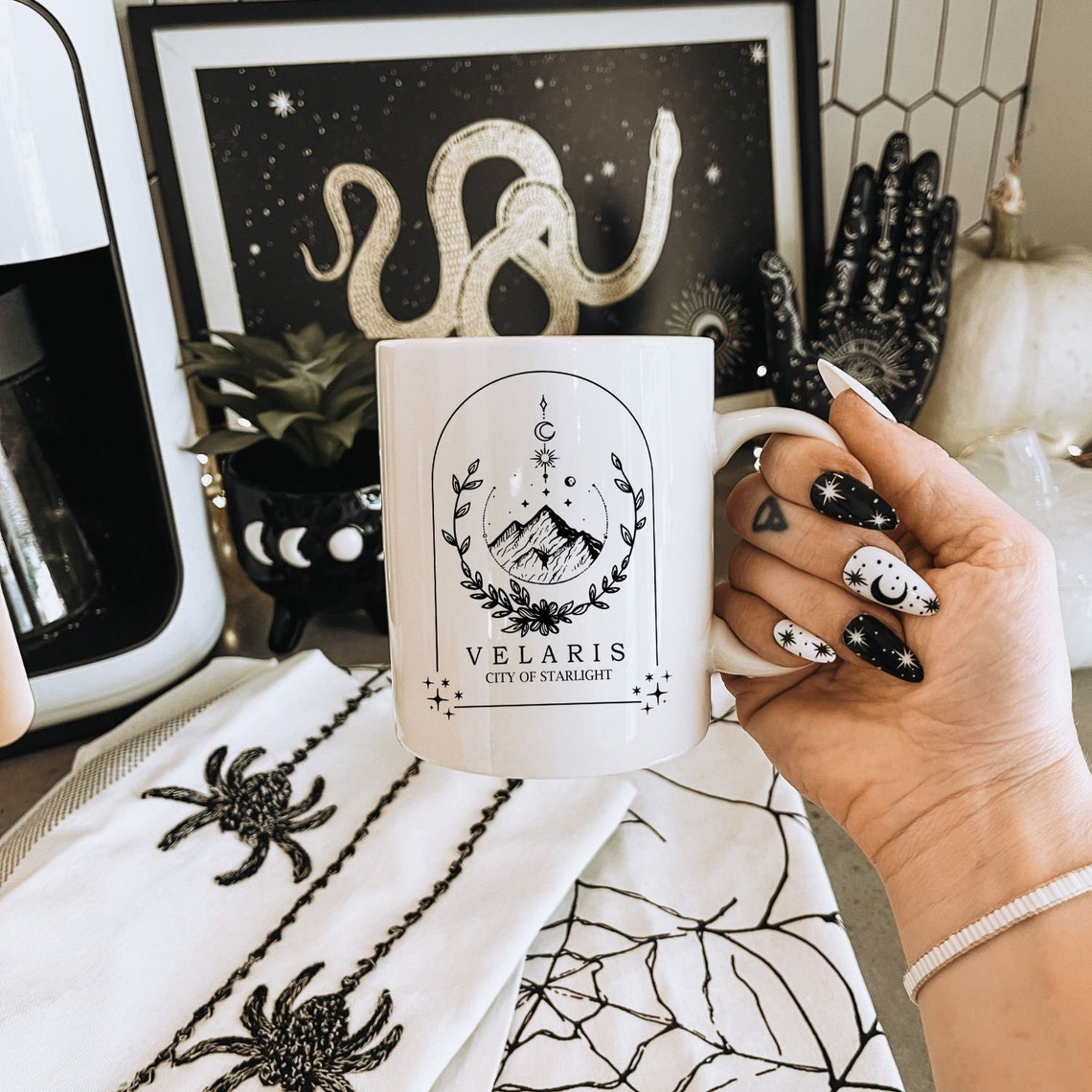 Velaris Coffee Cup, ACOTAR Coffee Cup, Gift for Fantasy Lovers, Gift ...