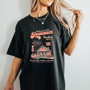 Welcome to the Romance Readers Hotel Shirt, Vintage Book Shirt, Gift ...