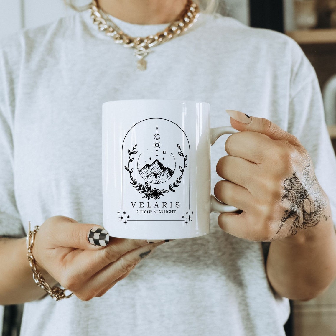 Velaris Coffee Cup, ACOTAR Coffee Cup, Gift for Fantasy Lovers, Gift ...