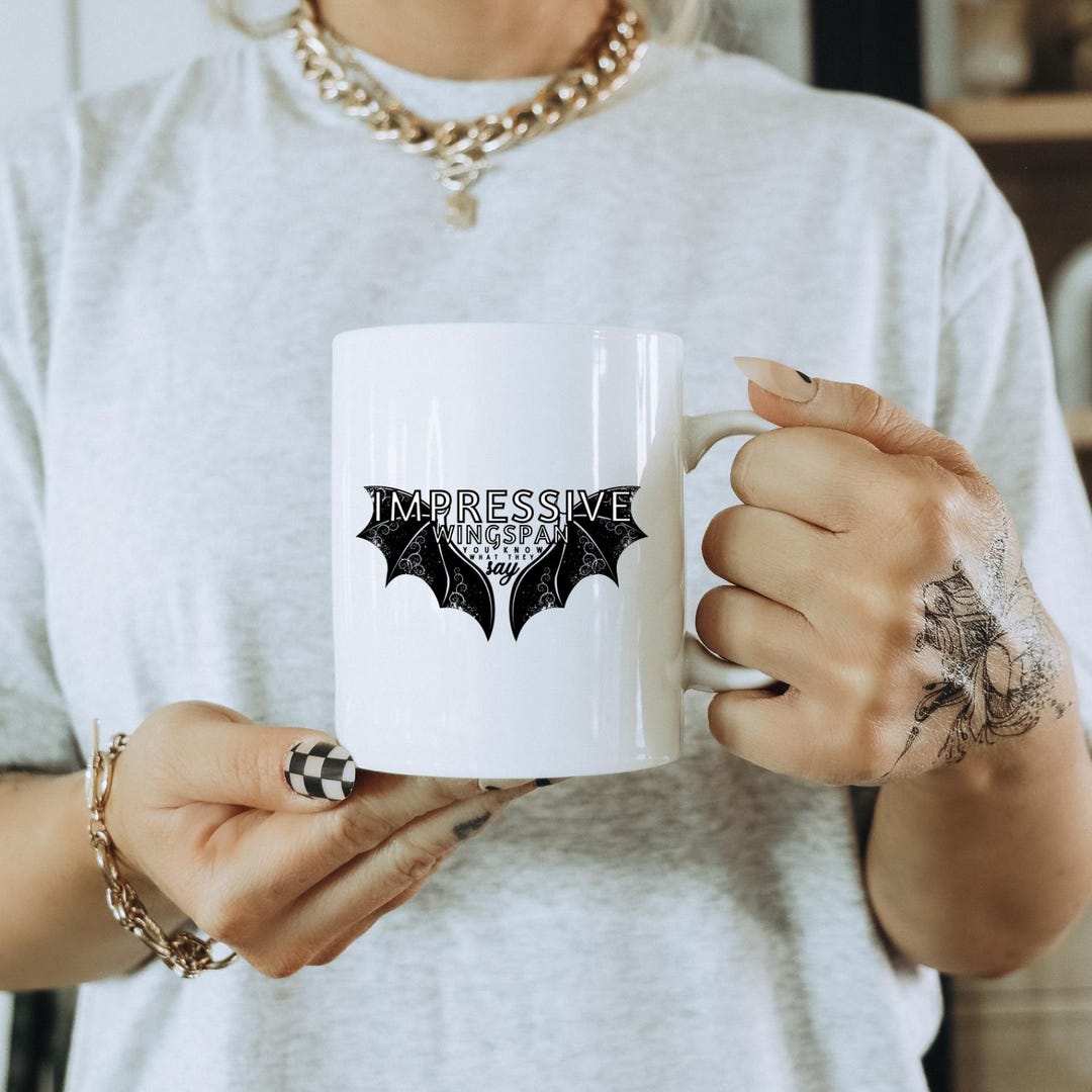 Impressive Wingspan Rhysand ACOTAR Book Mug, ACOTAR Merch, Sarah J Maas ...