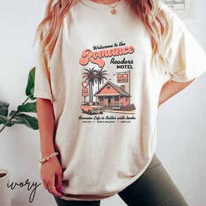 Welcome to the Romance Readers Hotel Shirt, Vintage Book Shirt, Gift ...