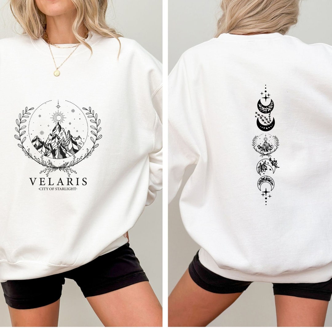 Velaris Sweatshirt, ACOTAR Shirt, Book Lover Gift, Fantasy Genre Shirt ...