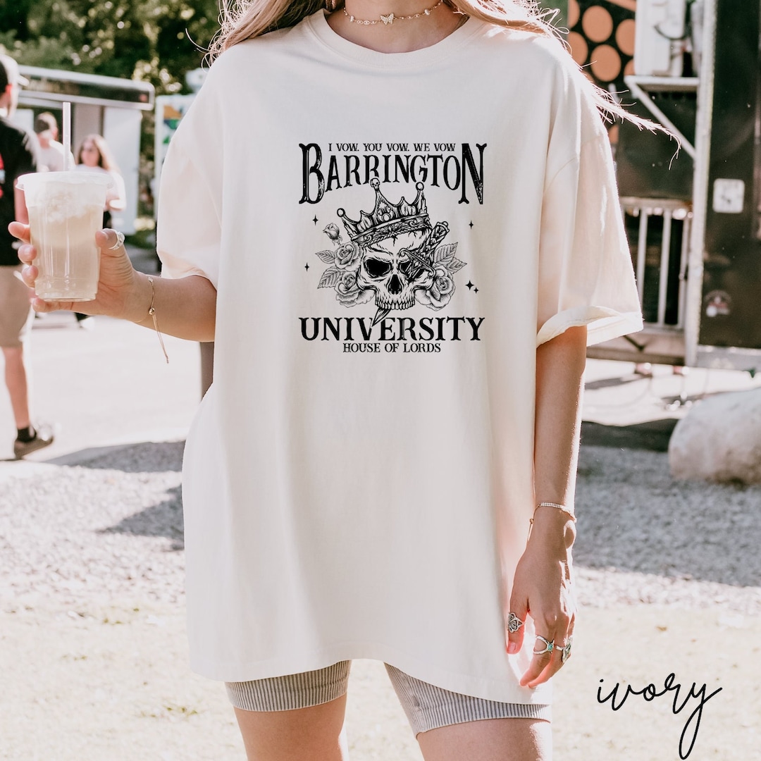 The Ritual Shirt, Barrington University Shirt, Dark Romance Shirt, Book ...