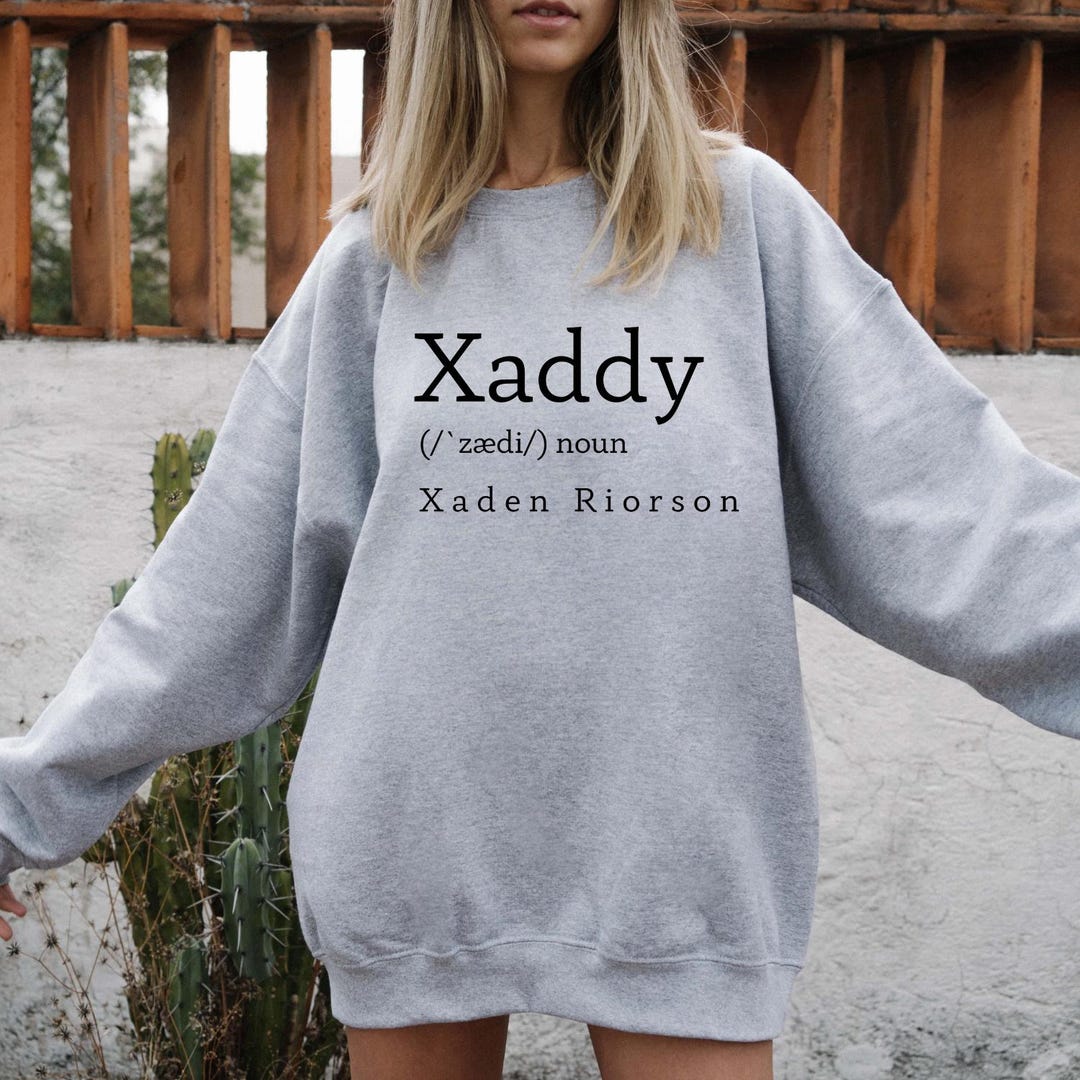 Two-sided Fourth Wing Xaddy Fourth Wing Sweatshirt, Xaden and Violet ...