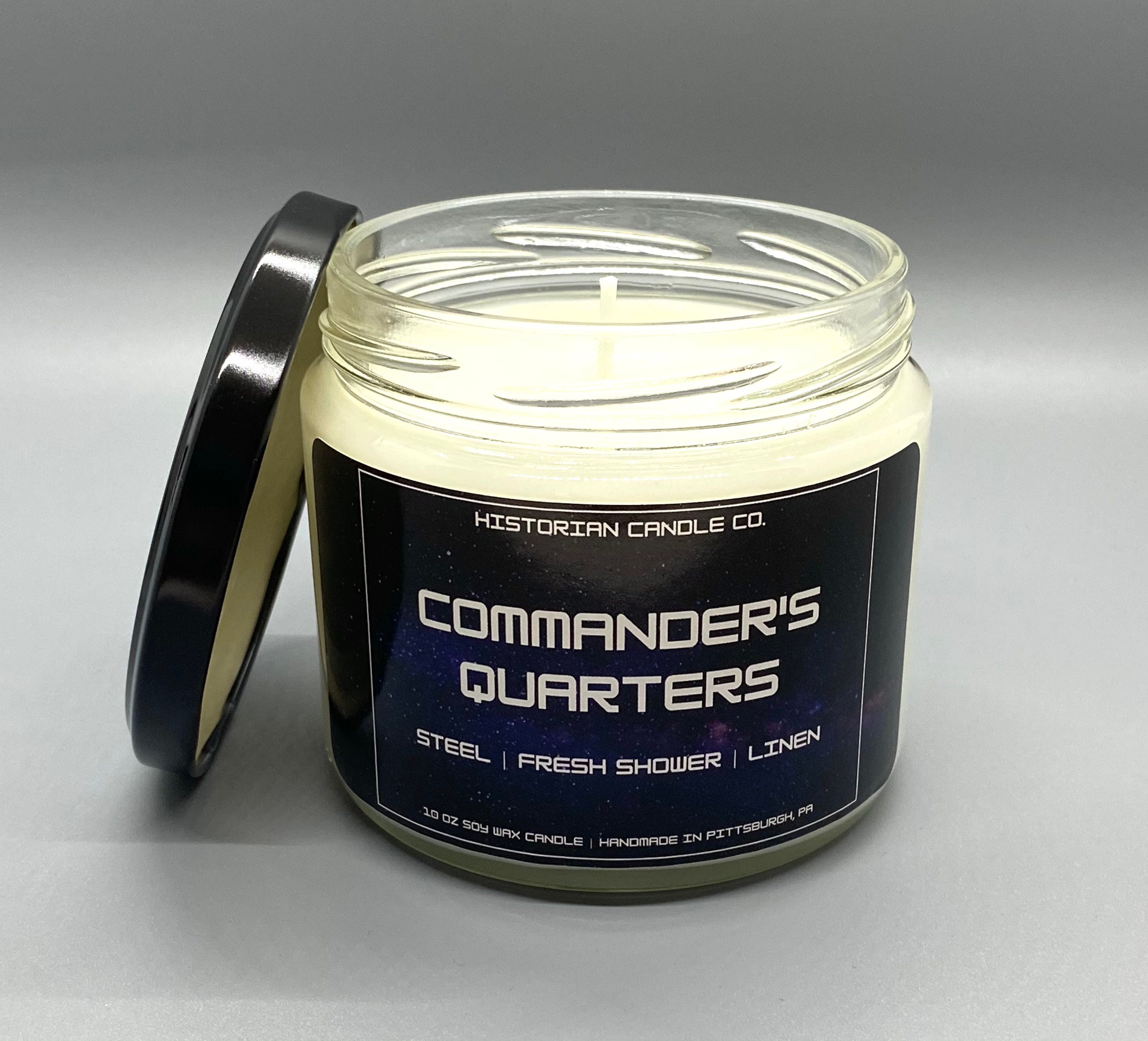 Commander's Quarters–10 oz. Soy Wax Scented Candle