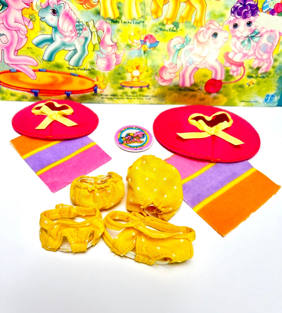 My Little Pony G1 Bikini Outfits Pony Wear Sun Hats Blankets Sun & Fun ...