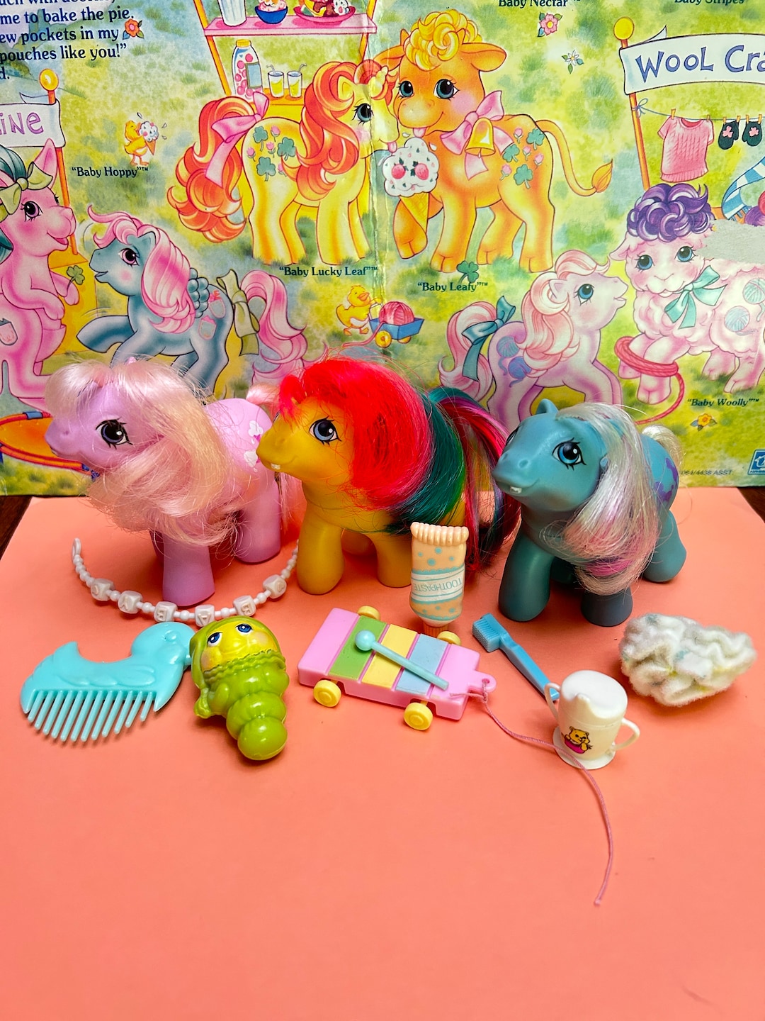 My Little Pony First Tooth Ponies Tic Tac Toe Fifi Lickety Split ...