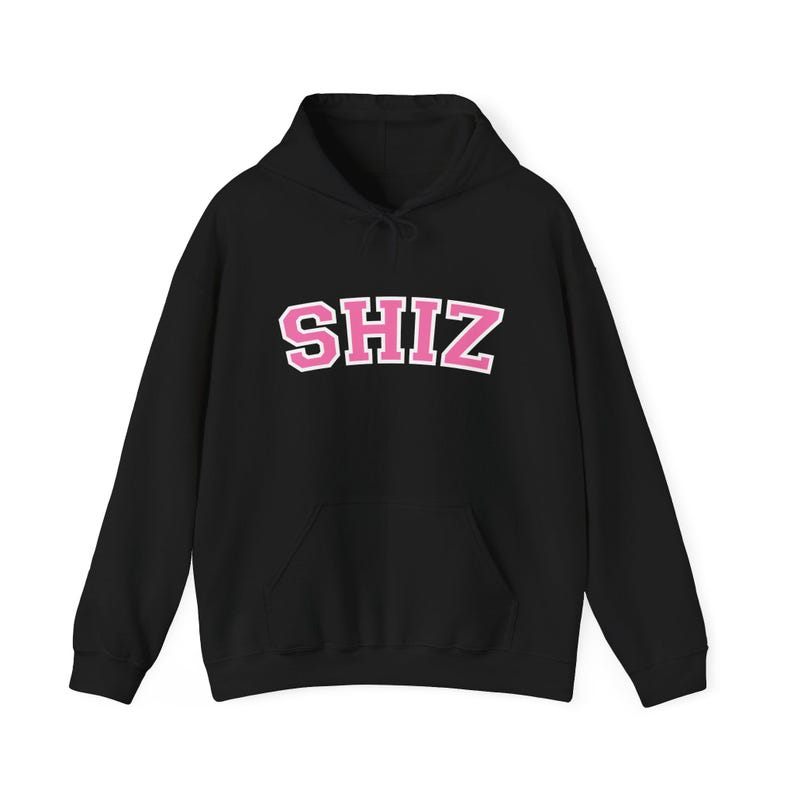 Shiz University Hoodie With Glinda Pink Letters Unisex Heavy Blend ...