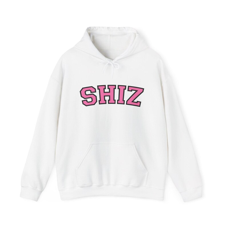 Shiz University Hoodie With Glinda Pink Letters Unisex Heavy Blend ...