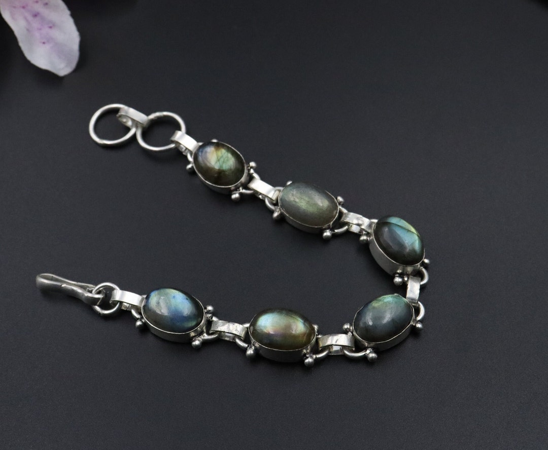 Labradorite Bracelet Bracelet\adjustable Bracelet\handmade Bracelet for ...
