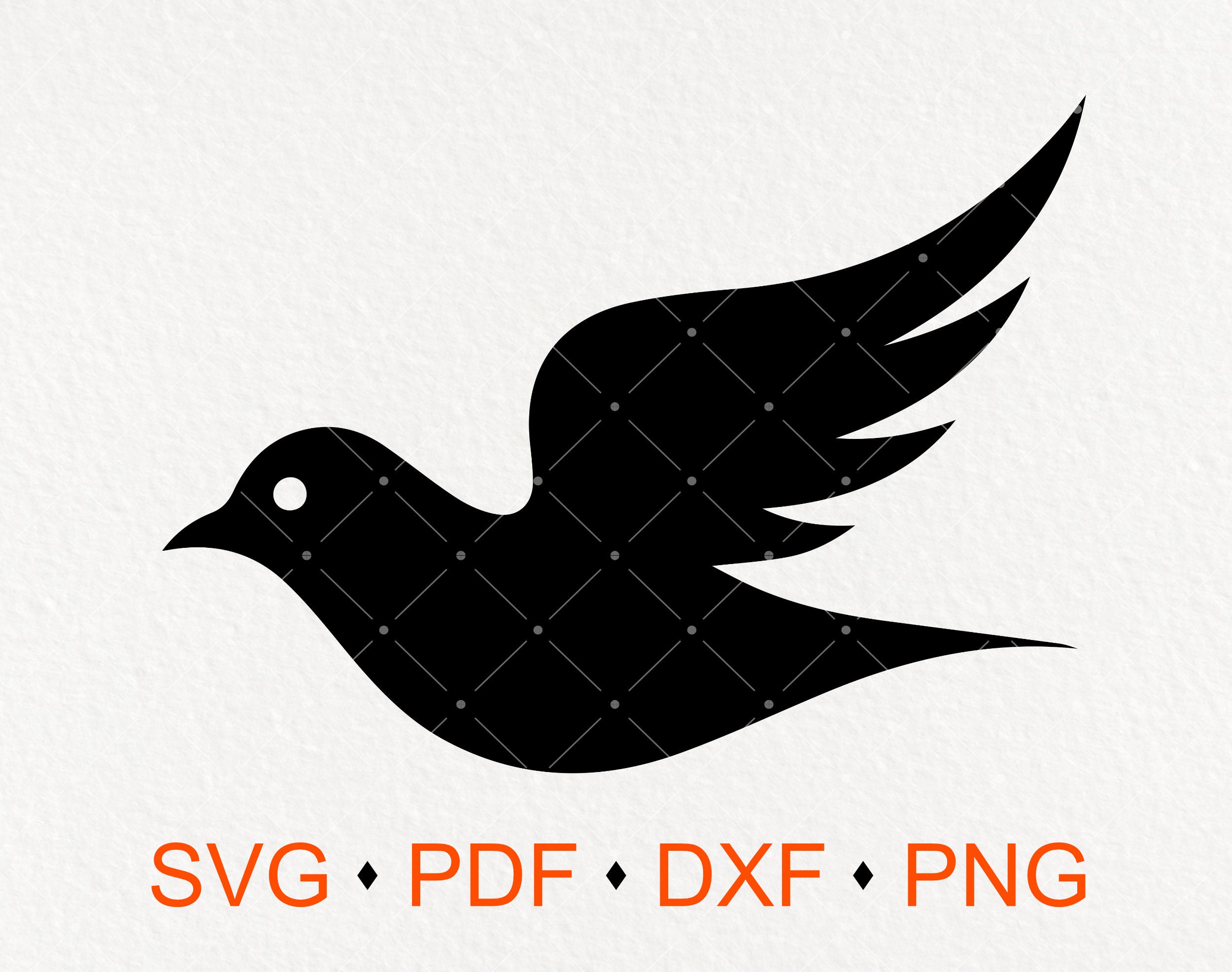 Flying Birds SVG File for Cricut | Digital Download Silhouette Vector ...