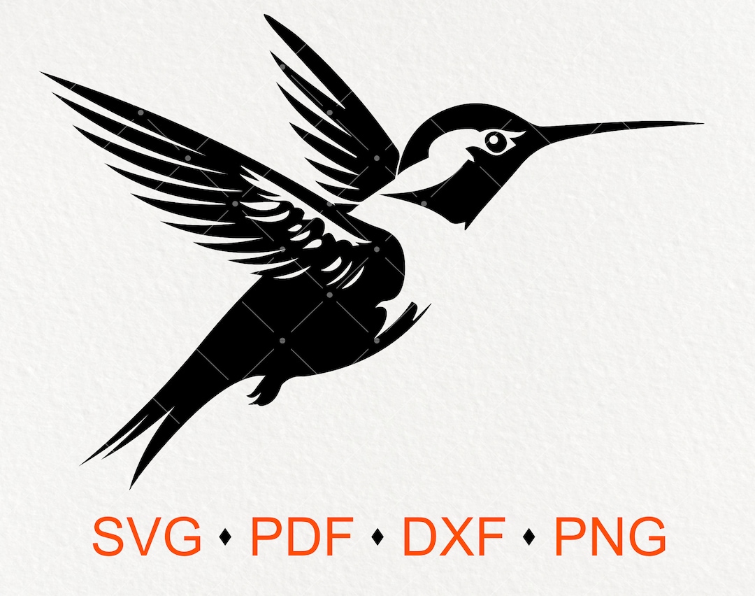 Hummingbird SVG, Cut File, Clipart - Premium Design for Crafts ...