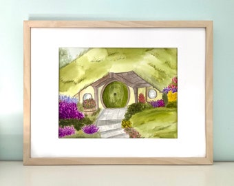 Bag End Painting - Etsy