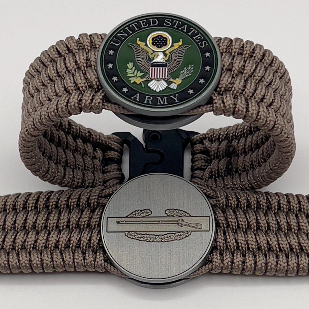 Engraved US Army Combat Infantryman Bracelet: Military Veteran Gift - Etsy