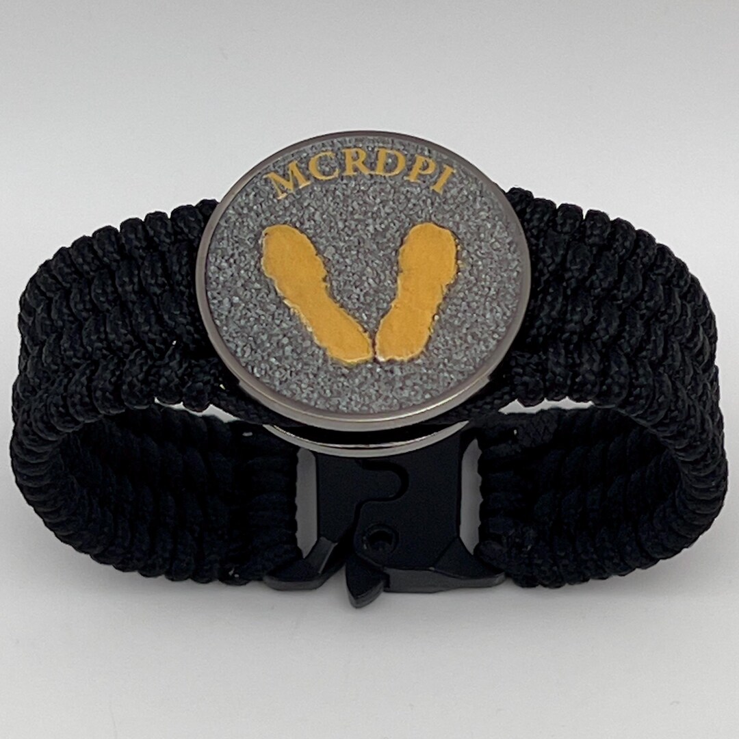 USMC Yellow Footprints Bracelet: Marine Corps Boot Camp Gift - Etsy