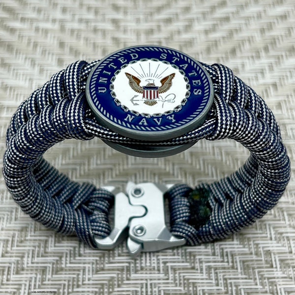 Navy Bracelet - Etsy