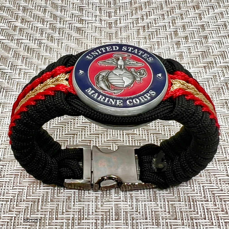 USMC Bracelet Marine Corps Gifts Gift for Marine Gift for - Etsy