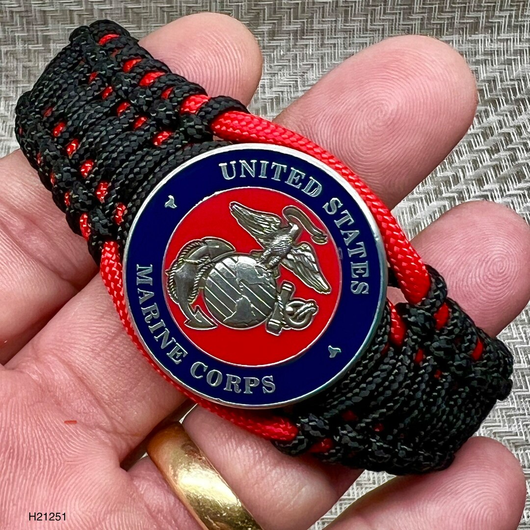 USMC Bracelet Marine Bracelet Gift for Marine Gift for - Etsy