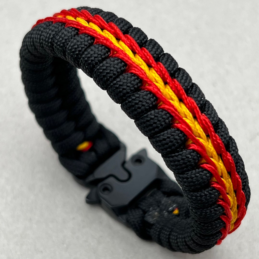 US Marine Corps Paracord Bracelet, USMC Gift for Veteran, Marine Mom ...