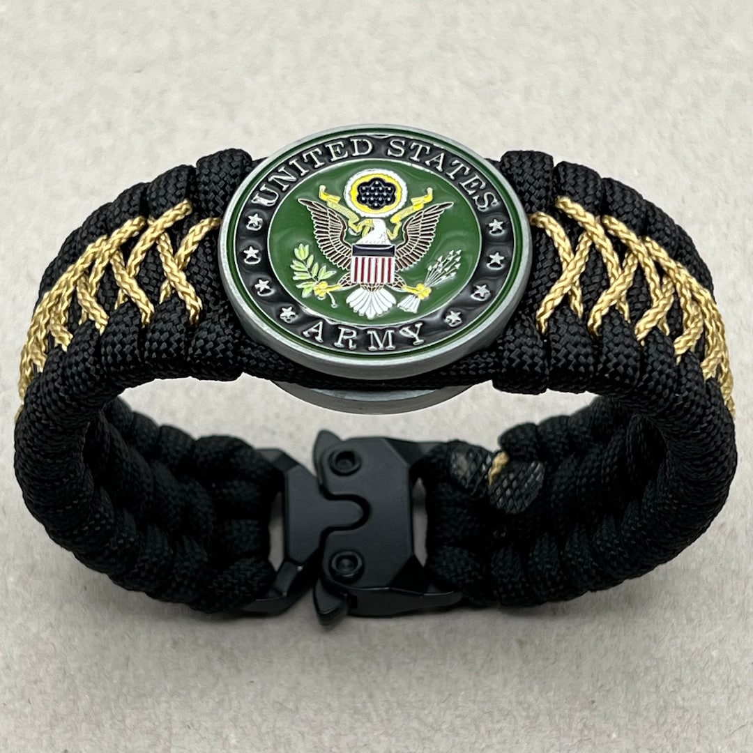 US Army Bracelet, United States Army Jewelry, Veteran Soldier Gift ...