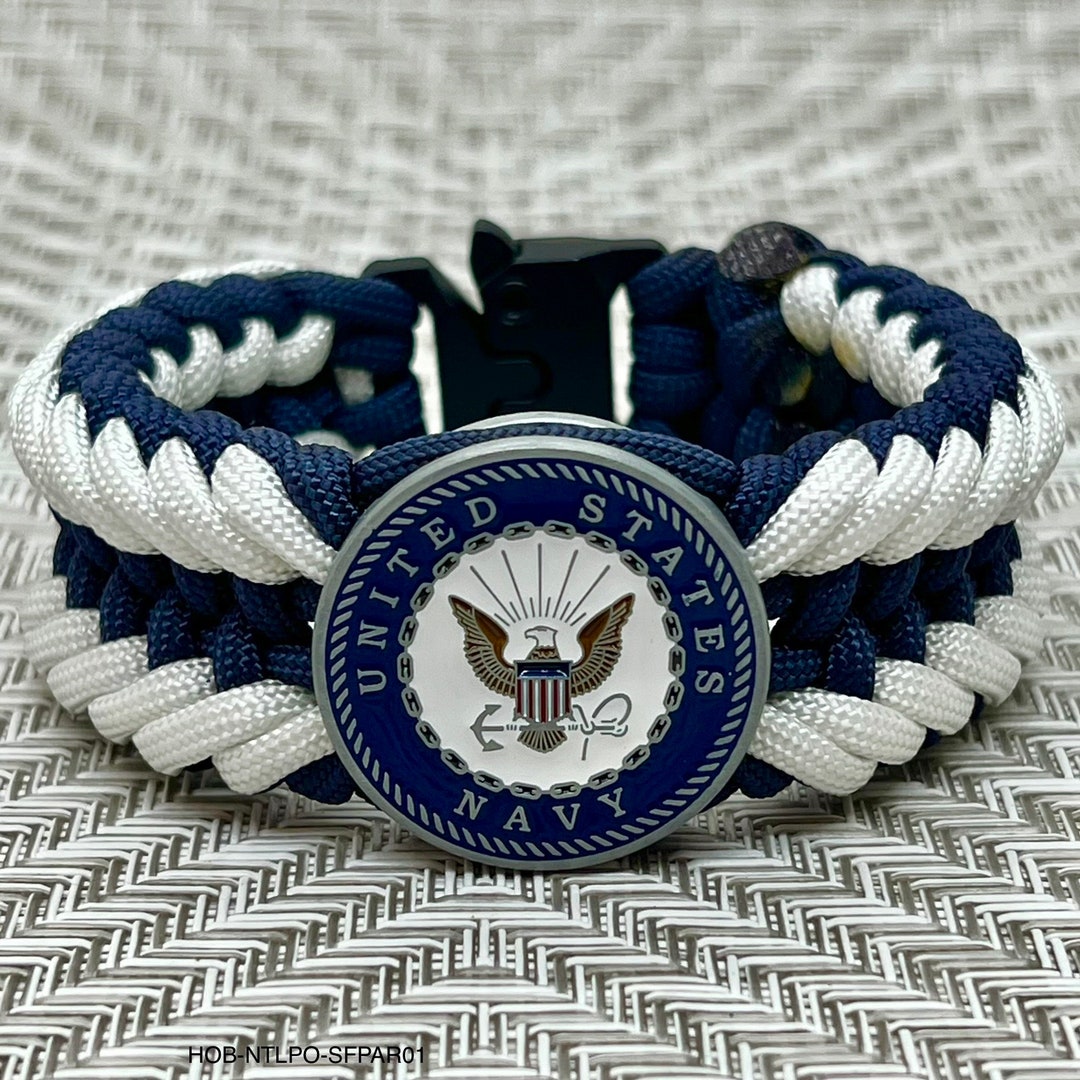 US Navy Bracelet Veteran Sailor Gift Military Jewelry Armed - Etsy
