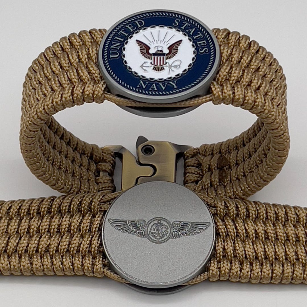 Naval Aircrew Warfare Specialist Paracord Bracelet: US Navy Aviation ...