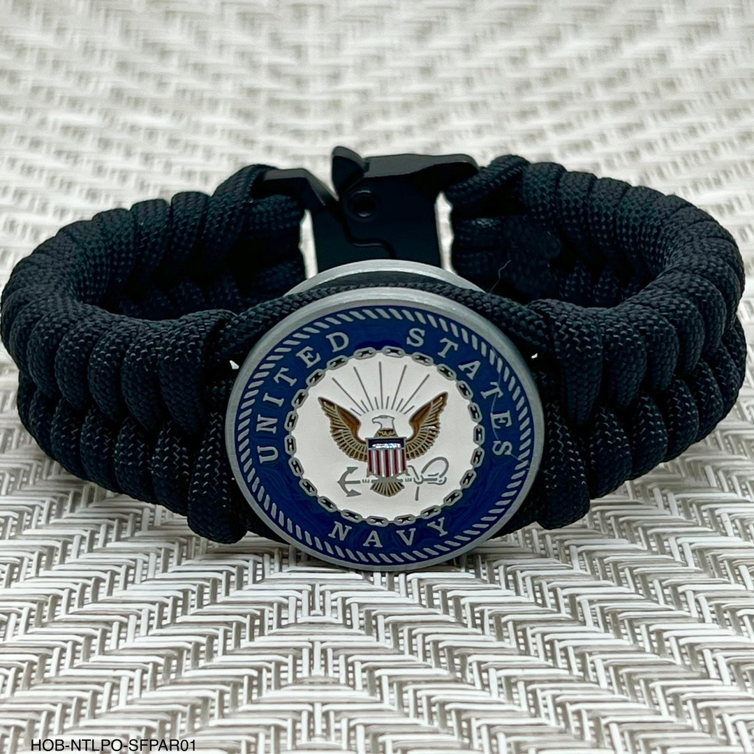 US Navy Bracelet Veteran Sailor Gift Military Jewelry Armed - Etsy