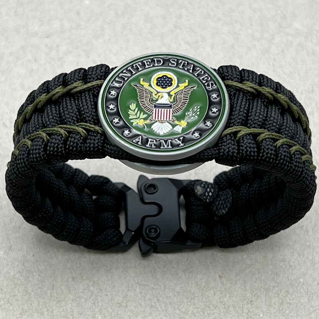 US Army Bracelet, United States Army Jewelry, Veteran Soldier Gift ...