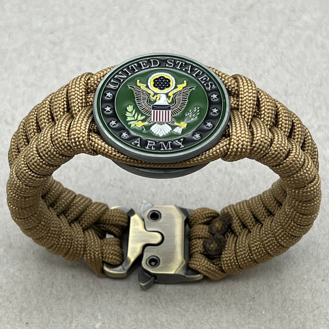 US Army Bracelet, United States Army Jewelry, Veteran Soldier Gift ...