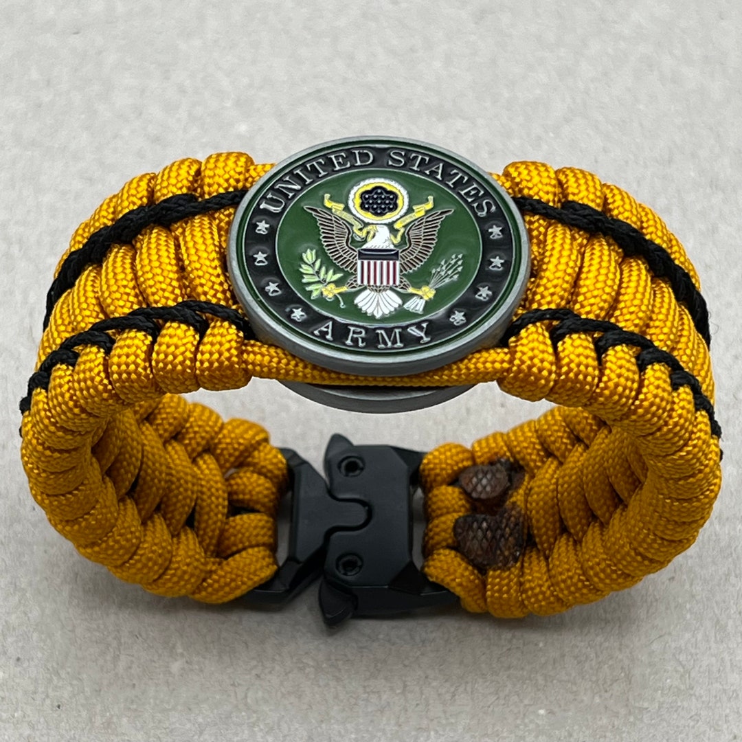US Army Bracelet, United States Army Jewelry, Veteran Soldier Gift ...
