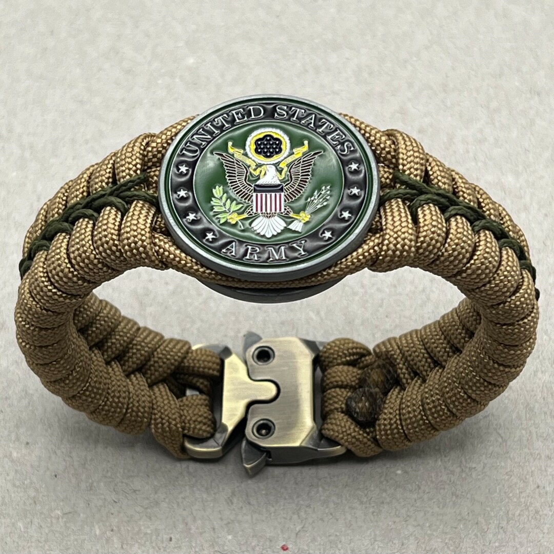 US Army Bracelet, United States Army Jewelry, Veteran Soldier Gift ...