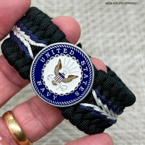 US Navy Bracelet, Veteran Sailor Gift, Military Jewelry, Armed Forces ...