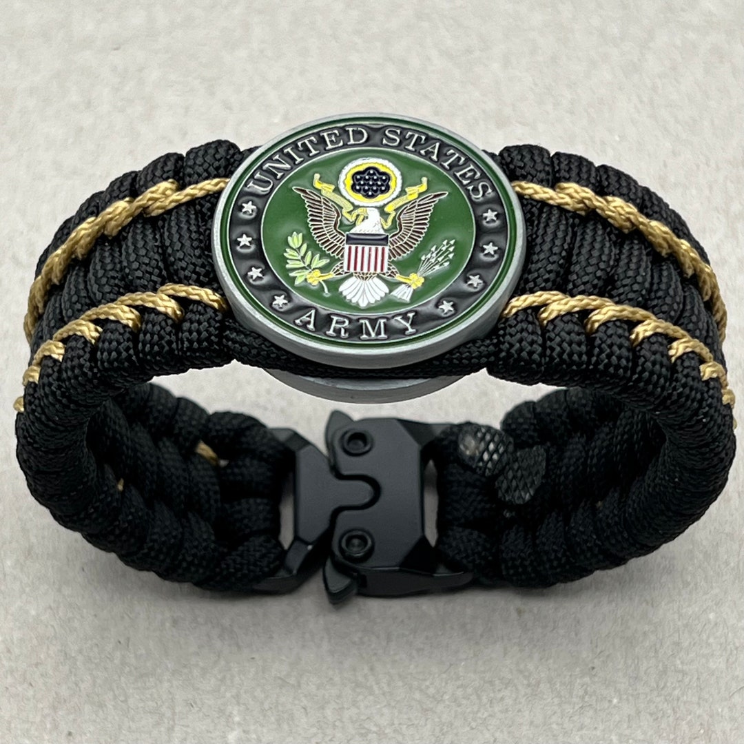 US Army Bracelet, United States Army Jewelry, Veteran Soldier Gift ...