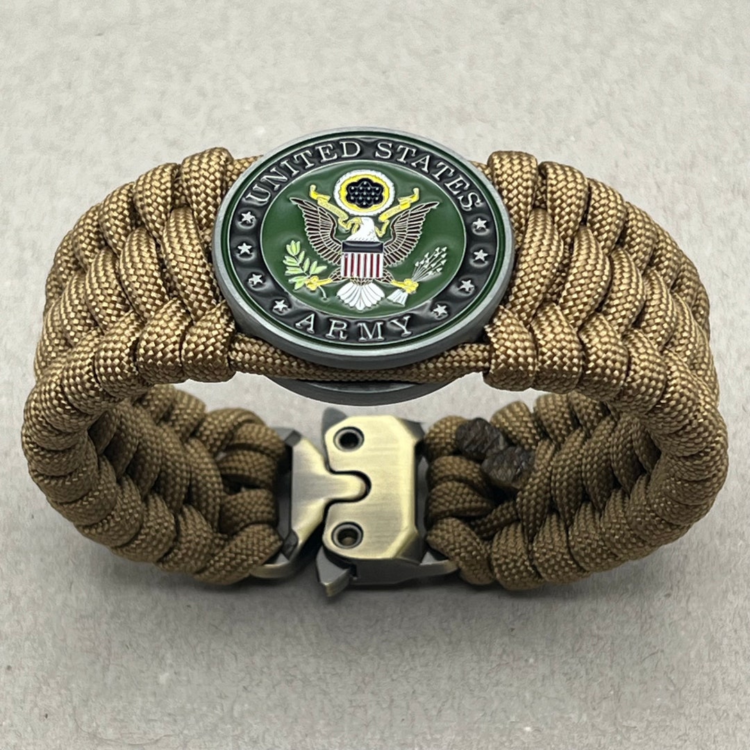 US Army Bracelet, United States Army Jewelry, Veteran Soldier Gift ...