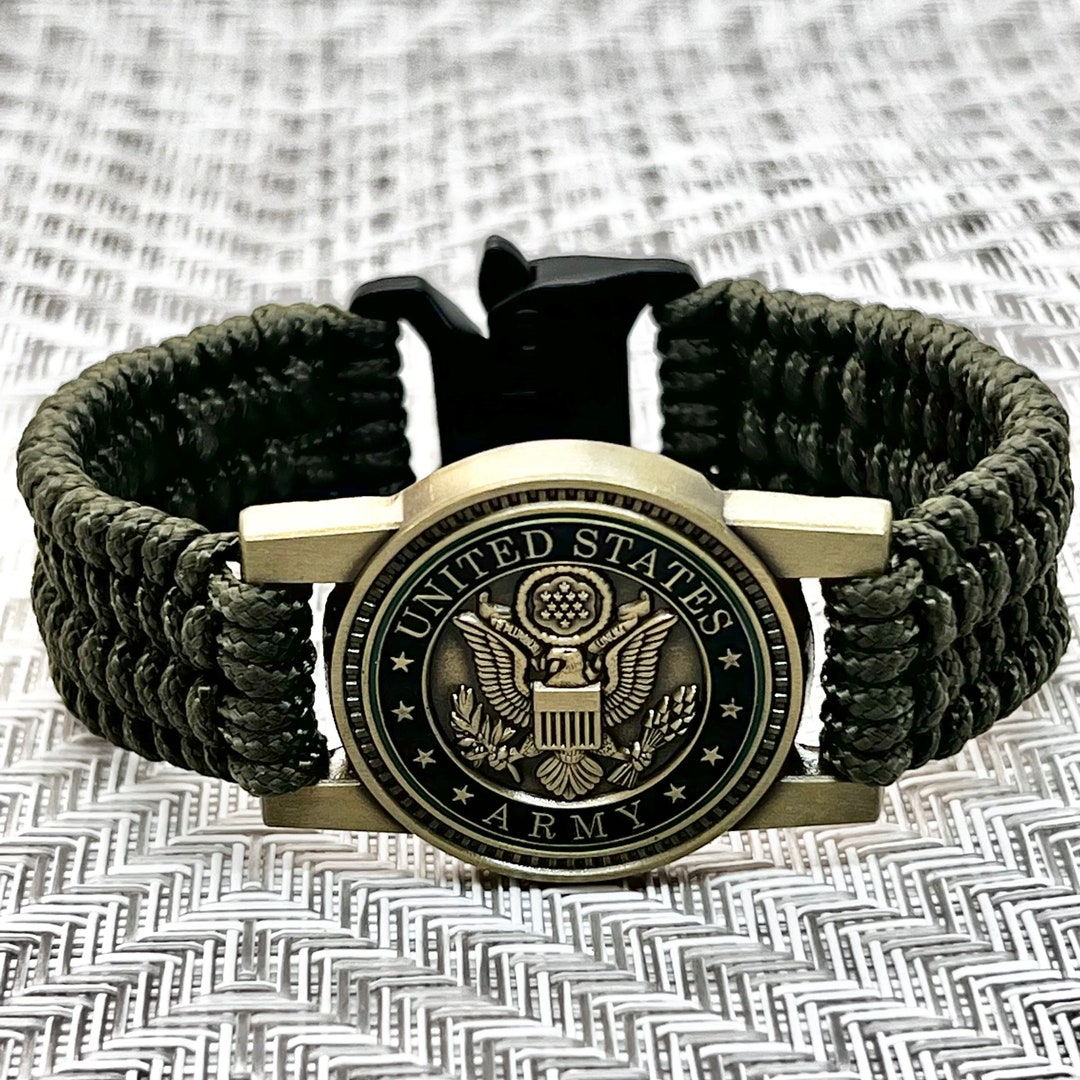 US Army Bracelet, Army Jewelry, United States Army, Veteran Gift, Gift ...