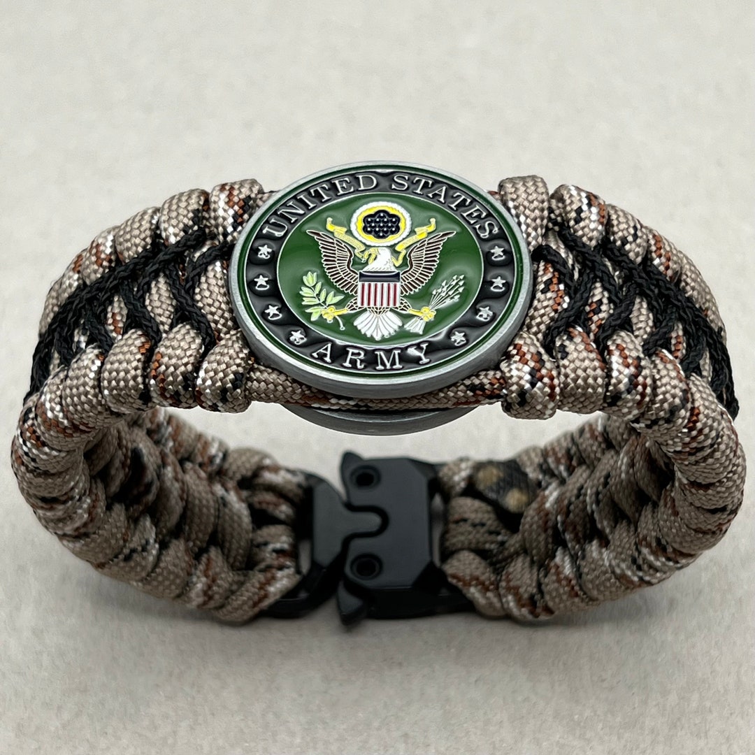 US Army Bracelet, United States Army Jewelry, Veteran Soldier Gift ...