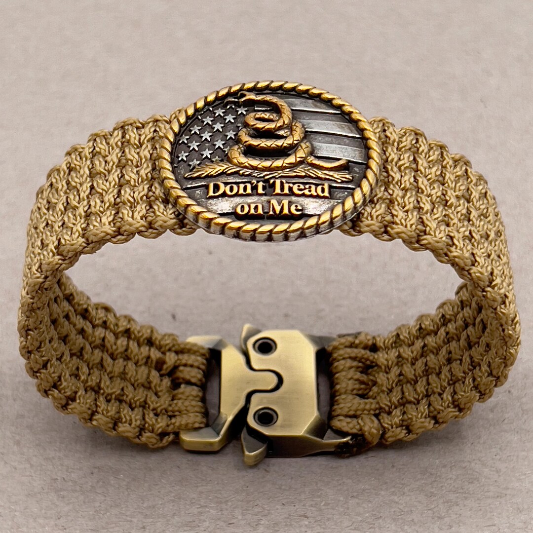 1776 Don't Tread on Me Bracelet, Gift for Patriot, Trump, 2nd Amendment ...