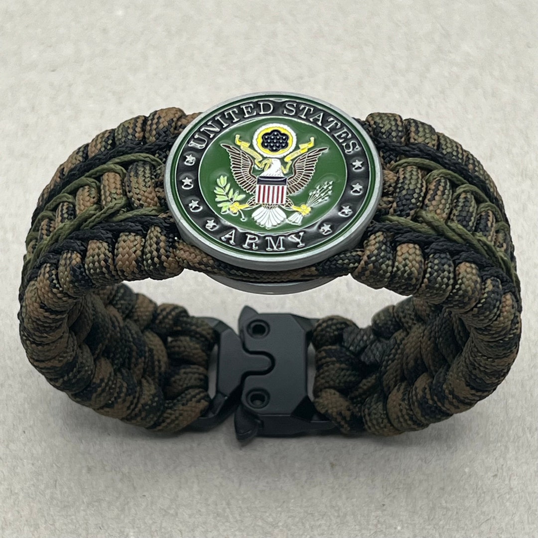 US Army Bracelet, United States Army Jewelry, Veteran Soldier Gift ...