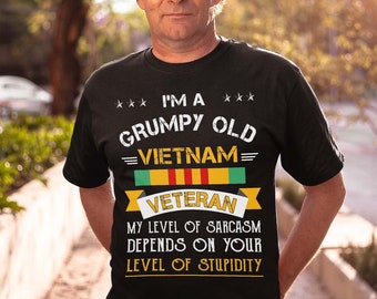 Grumpy Old Veteran - Etsy
