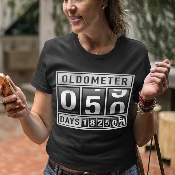 Oldometer 50 Years Old Made In 1972 Classic 50th Birthday Etsy