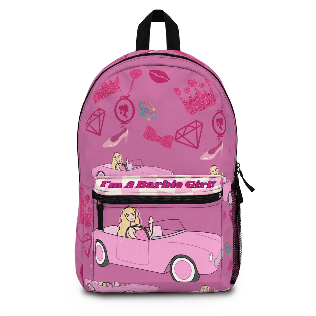 Barbie Girl Backpack - Etsy