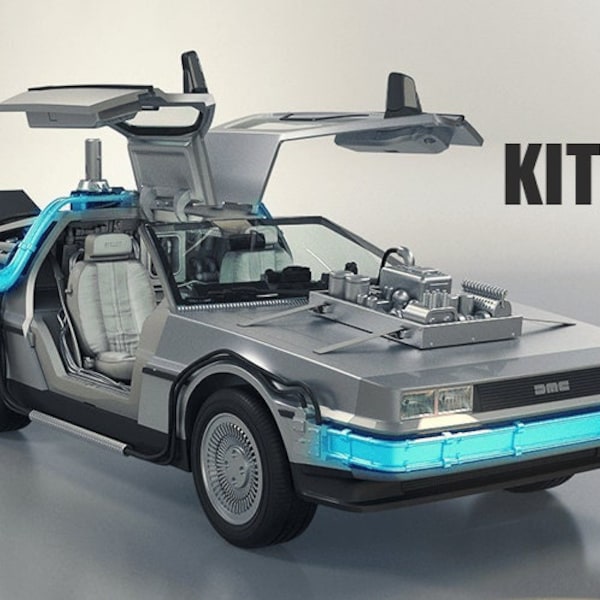 Delorean Car 3d Stl - Etsy