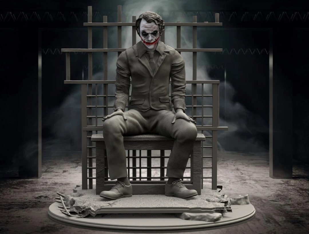 The Joker 3d Print Stl Model Files - Etsy