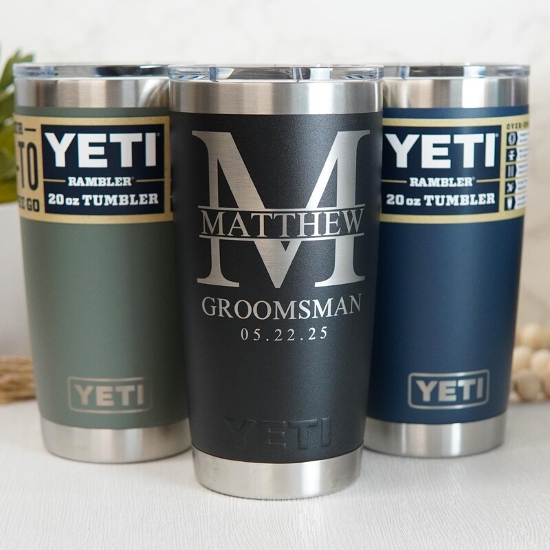 Yeti Monogram - Etsy