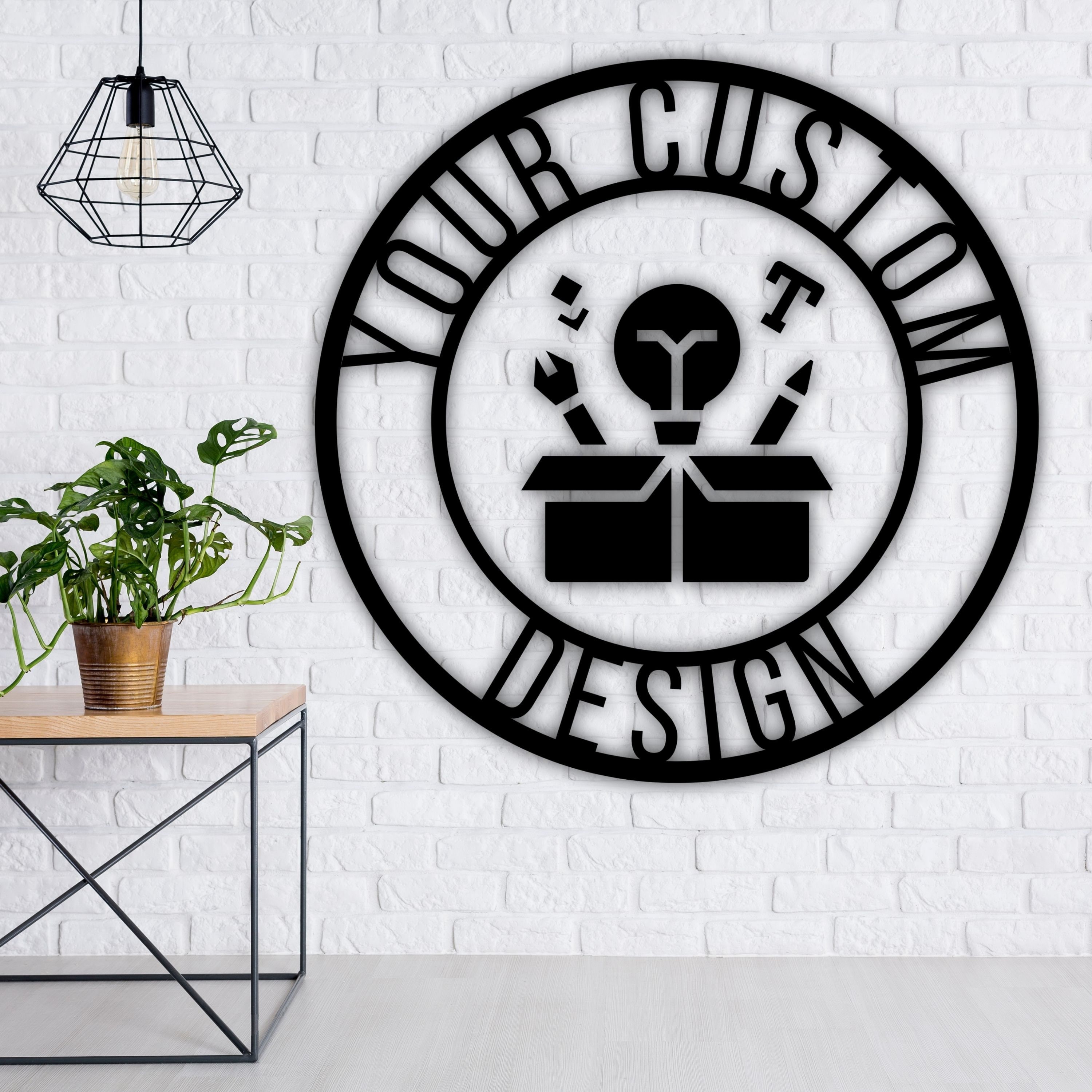 Custom Sign-your Custom Text Metal Sign-your Logo Here - Etsy