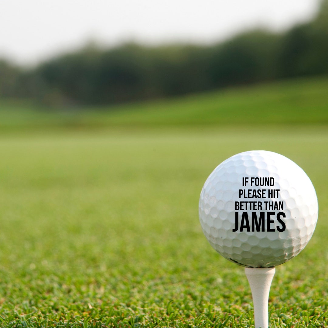Personalized Golf Ball Gift, Funny Golf Ball Gift, Gift for Boyfriend ...