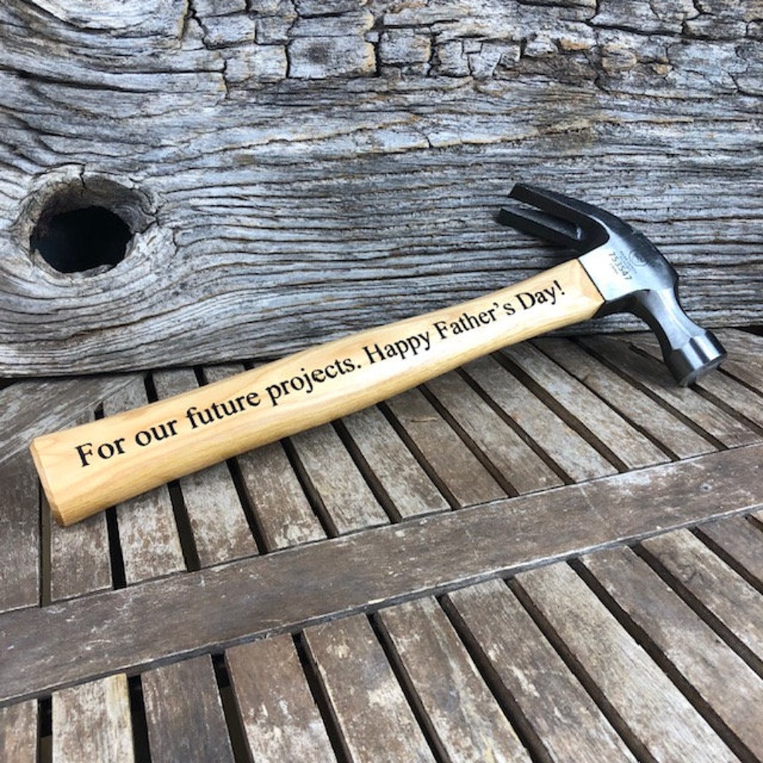 Personalized Hammer, Customized Engraved Hammer, Father's Day Gift ...