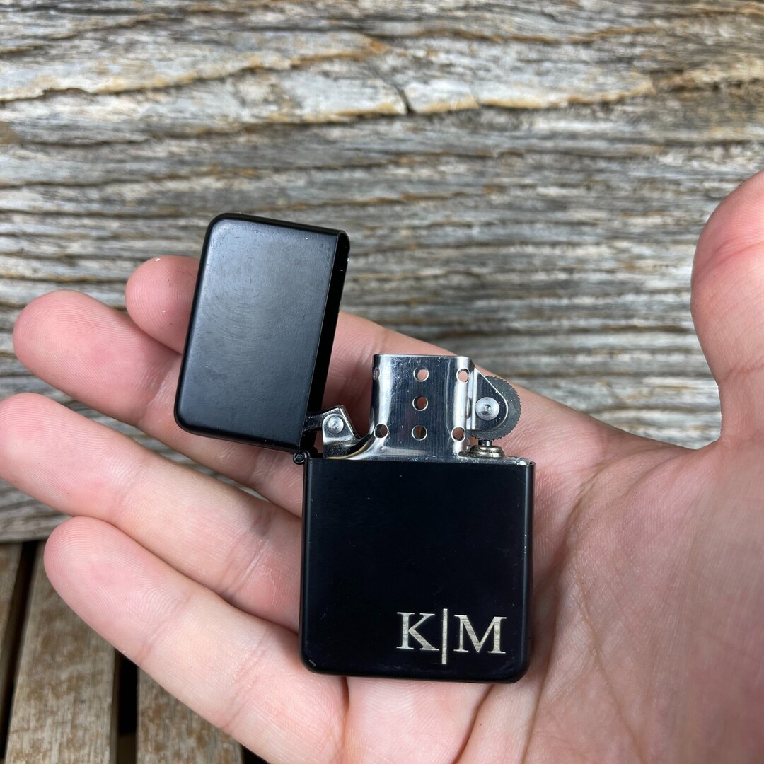 Personalized Black Engraved Lighter-custom Lighter-engraved Lighter ...